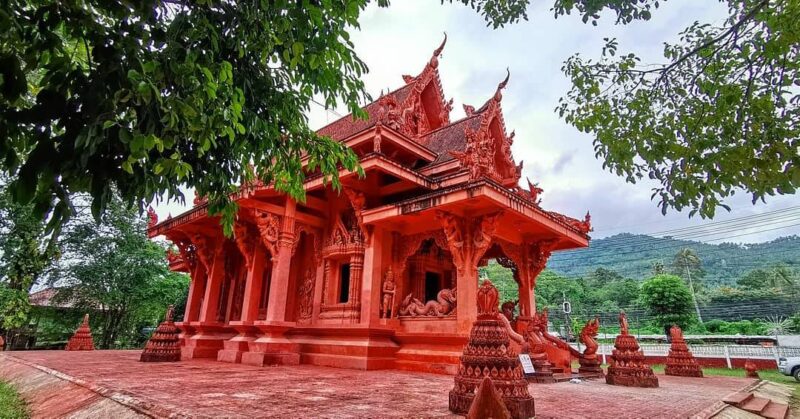 Wat Sila Ngu (Red Temple) – Koh Samui – Koh Samui Taxi